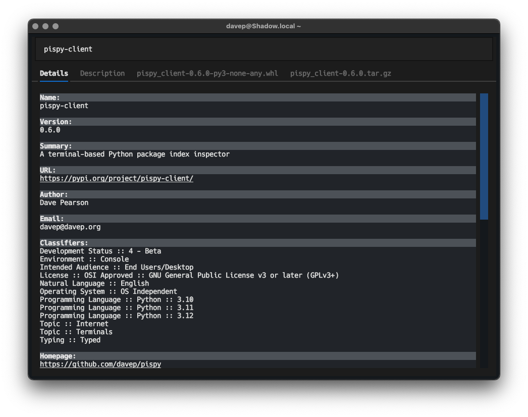 blog.davep.org – PISpy v0.6.0